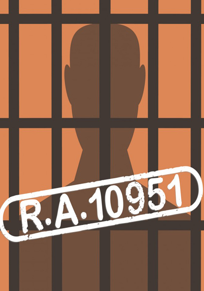 R.A. 10951 : Correcting the Unjust for the Benefit of the Wrongdoers ...