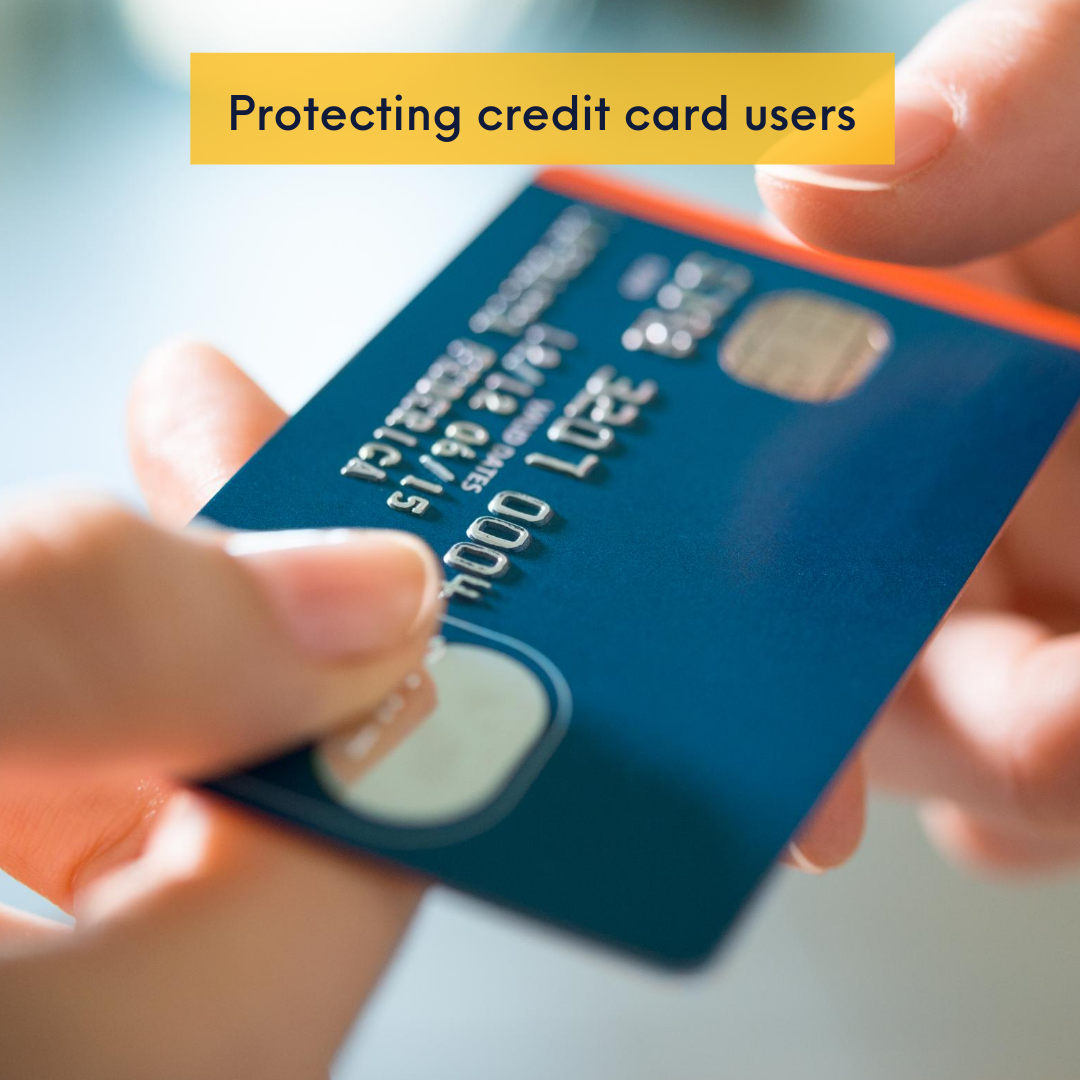 Protecting credit card users | DivinaLaw