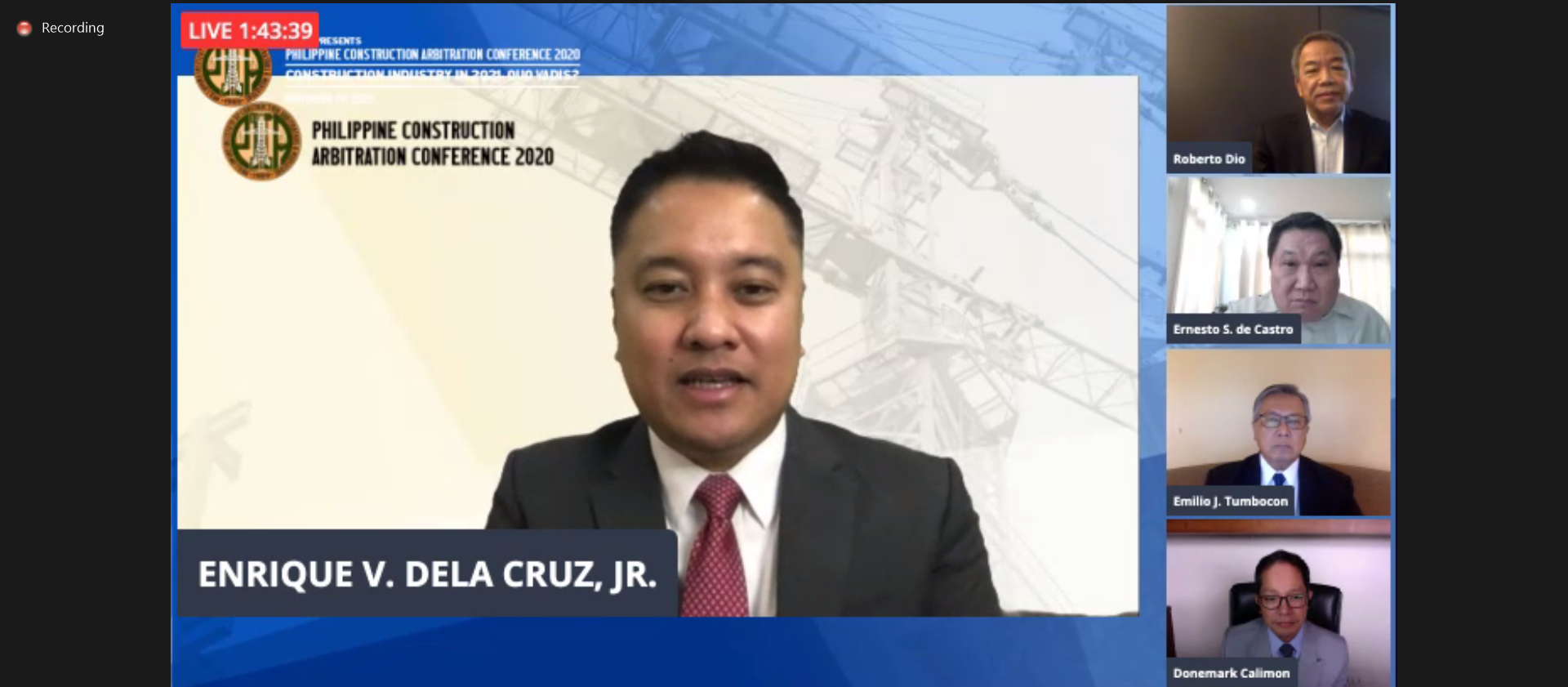 DivinaLaw's Atty. Dela Cruz speaks at PH Construction Arbitration ...