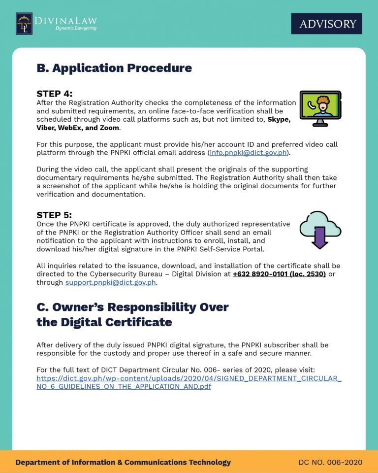Guidelines on the Application and Issuance of PNPKI Digital ...