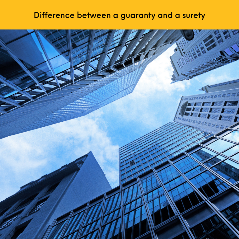 Difference between a guaranty and a surety | DivinaLaw