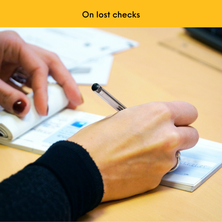 Lost check, lost cause? | DivinaLaw