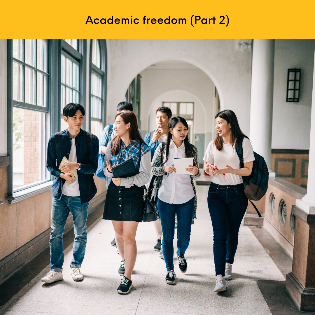 Academic freedom’s metes, bounds (2) | DivinaLaw