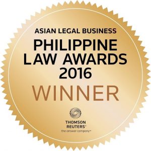ALB Philippine Law Awards 2016 | DivinaLaw
