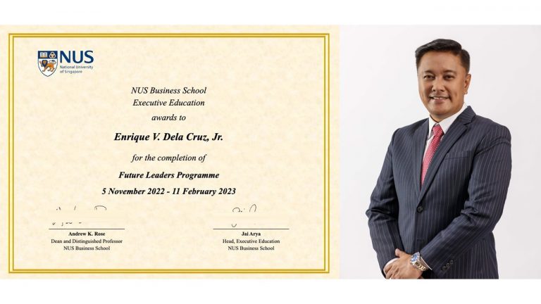 DivinaLaw Senior Partner Atty. Dela Cruz completes NUS Future Leaders ...