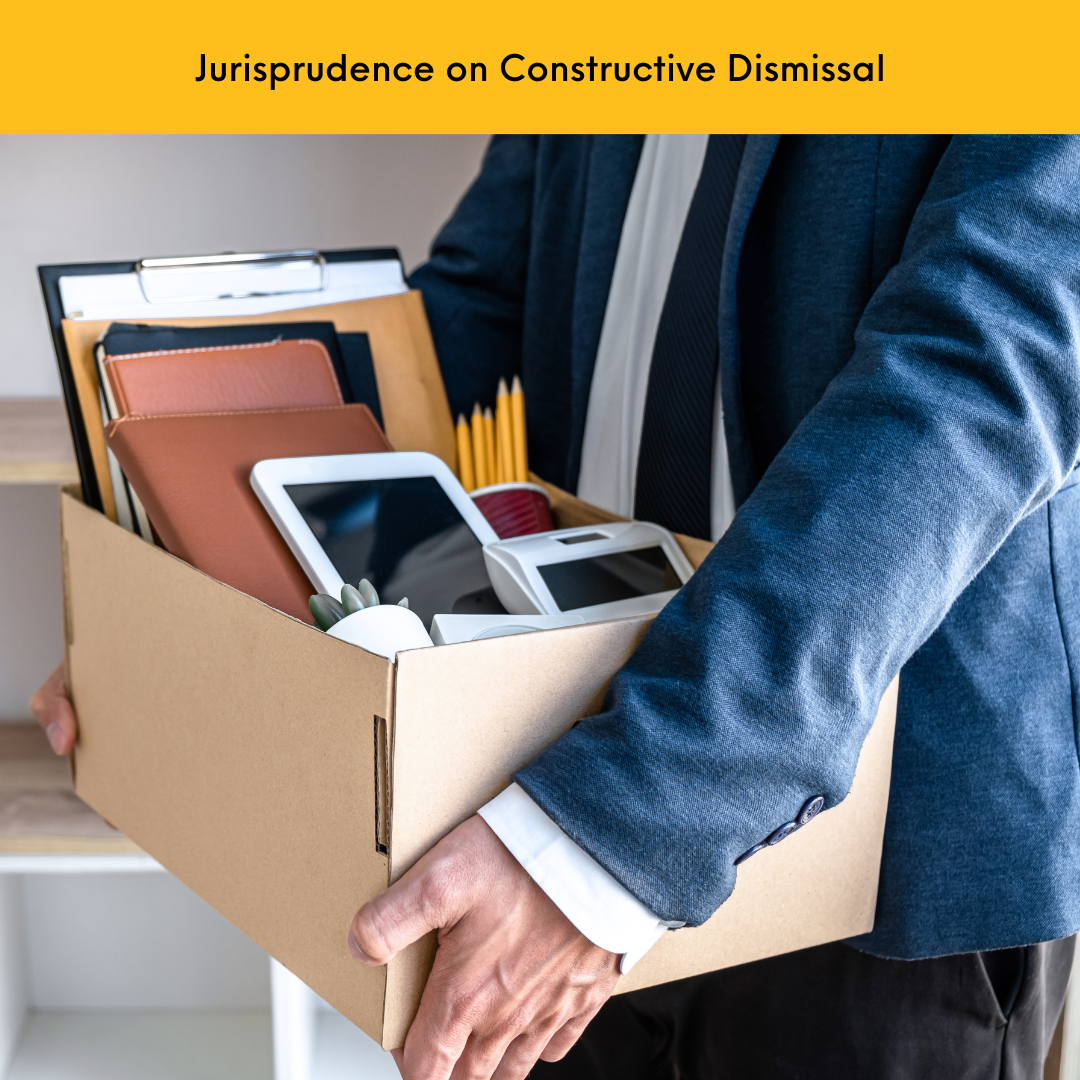 Dismissal in disguise | DivinaLaw