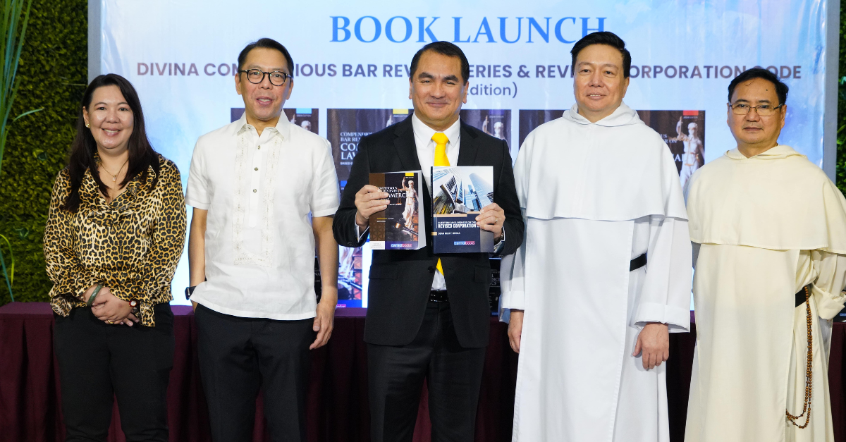 Dean Divina's book launch and birthday celebration | DivinaLaw