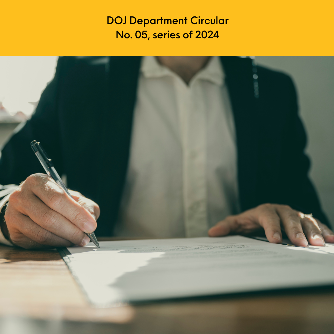 DoJ Guidelines for Inhibition of Prosecutors (1) | DivinaLaw