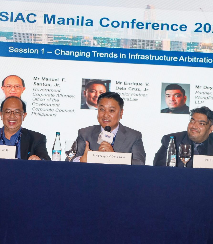Senior Partner Dela Cruz at the SIAC Manila Conference 2024 | DivinaLaw