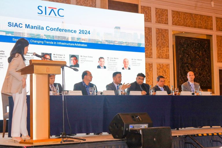 Senior Partner Dela Cruz at the SIAC Manila Conference 2024 | DivinaLaw