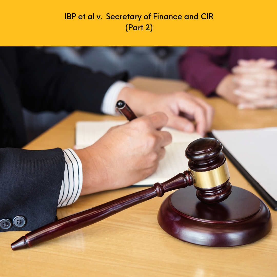 Taxation power vs privacy rights (2) | DivinaLaw