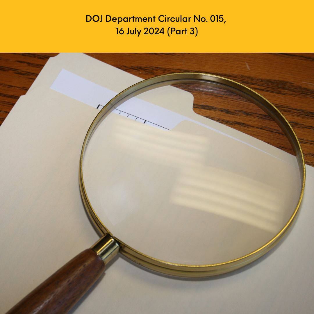 Rules on expedited preliminary investigation (3) | DivinaLaw