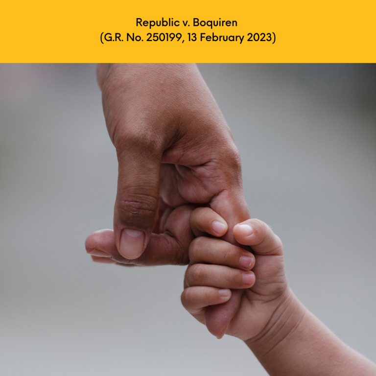 No shortcuts on legitimacy and filiation | DivinaLaw