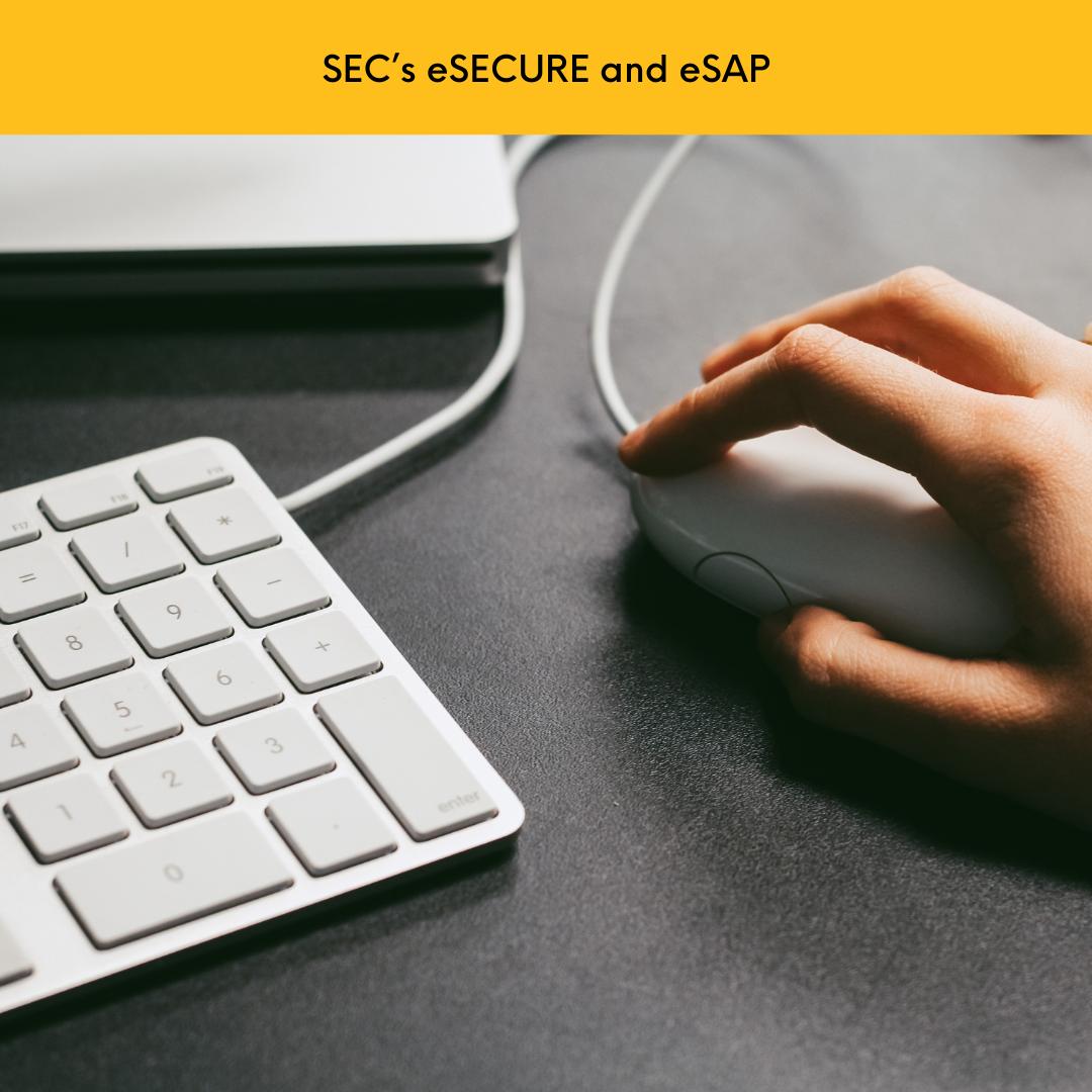 E’s of doing business through SEC’s eSECURE and eSAP | DivinaLaw