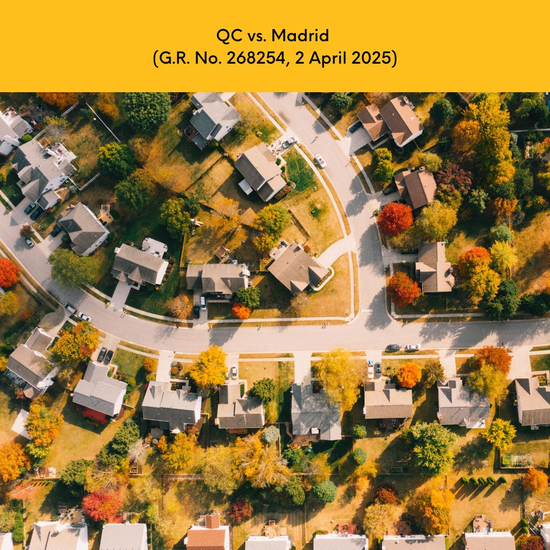 Written Deed of Donation essential for subdivision land turnover to LGU ...