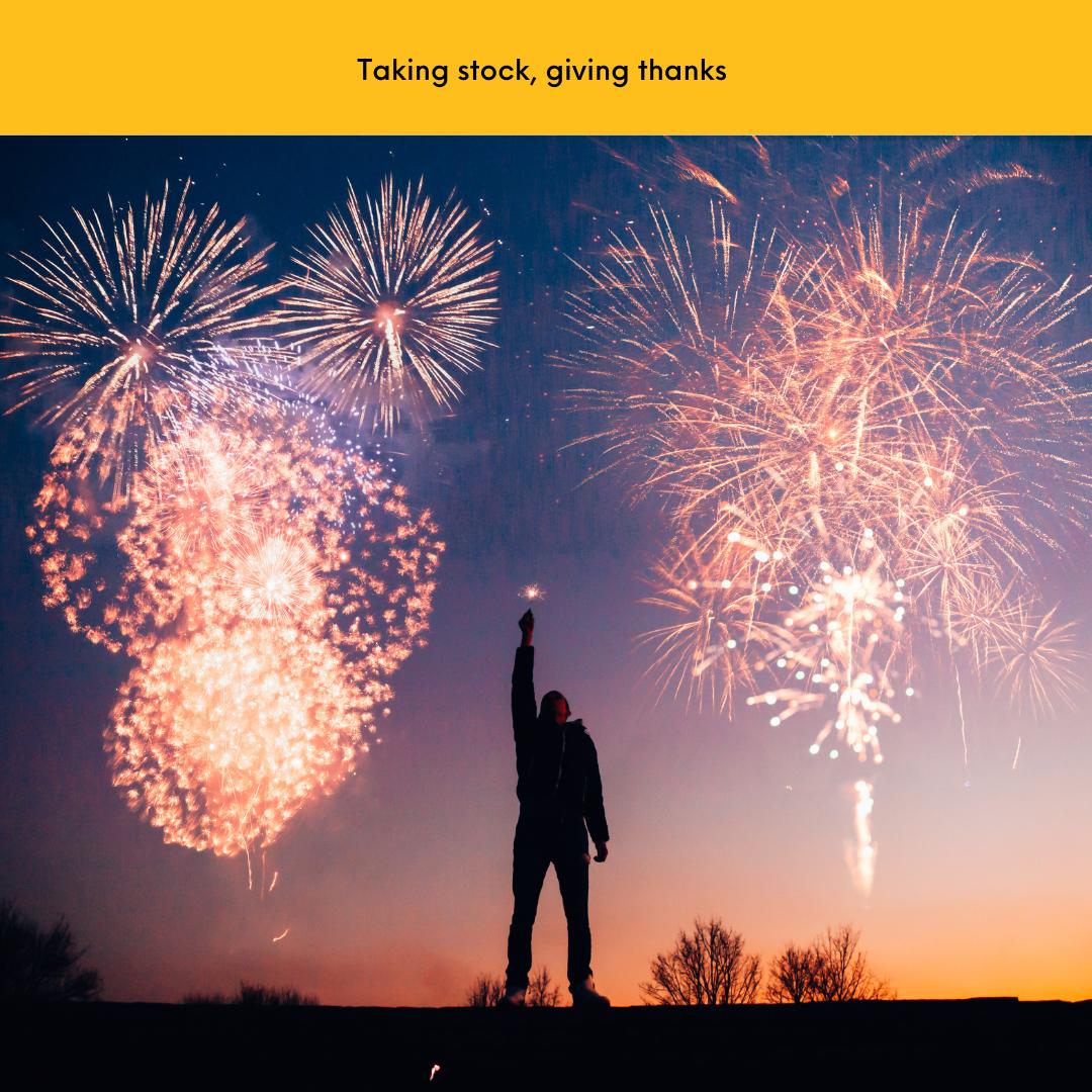 Taking stock, giving thanks | DivinaLaw